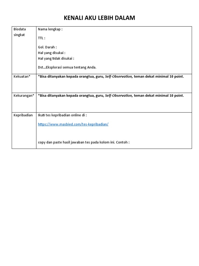 Proposal Karir | PDF