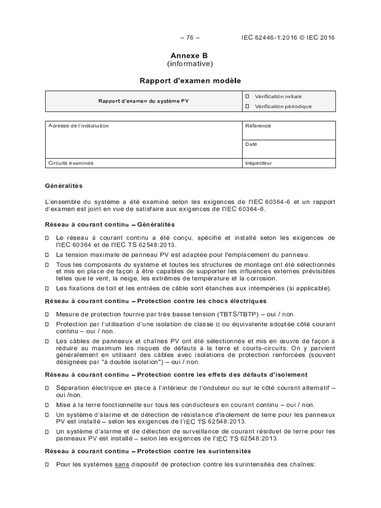 Modele Rapport D'examen | PDF