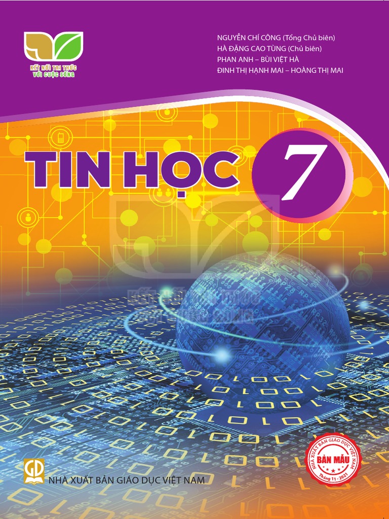 SGK Tin Học 7 - Ket Noi Tri Thuc Voi Cuoc Song | PDF