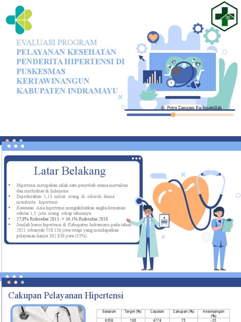 Evapro Cakupan Pelayanan Hipertensi by Dr. Zamzam | PDF