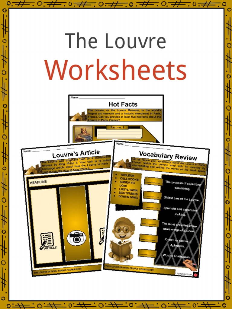 Sample The Louvre Worksheets | PDF