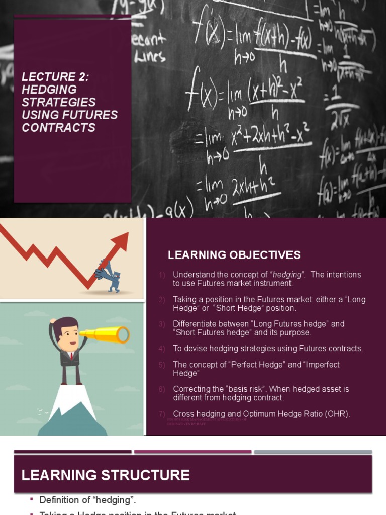 Hedging Strategies with Futures Contracts | PDF | Hedge (Finance ...