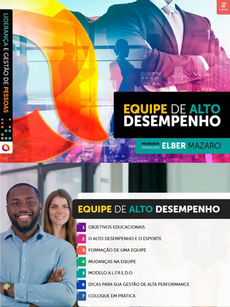 E BOOK Aula 5 Equipe de Alto Desempenho | PDF | Liderança | Competência ...