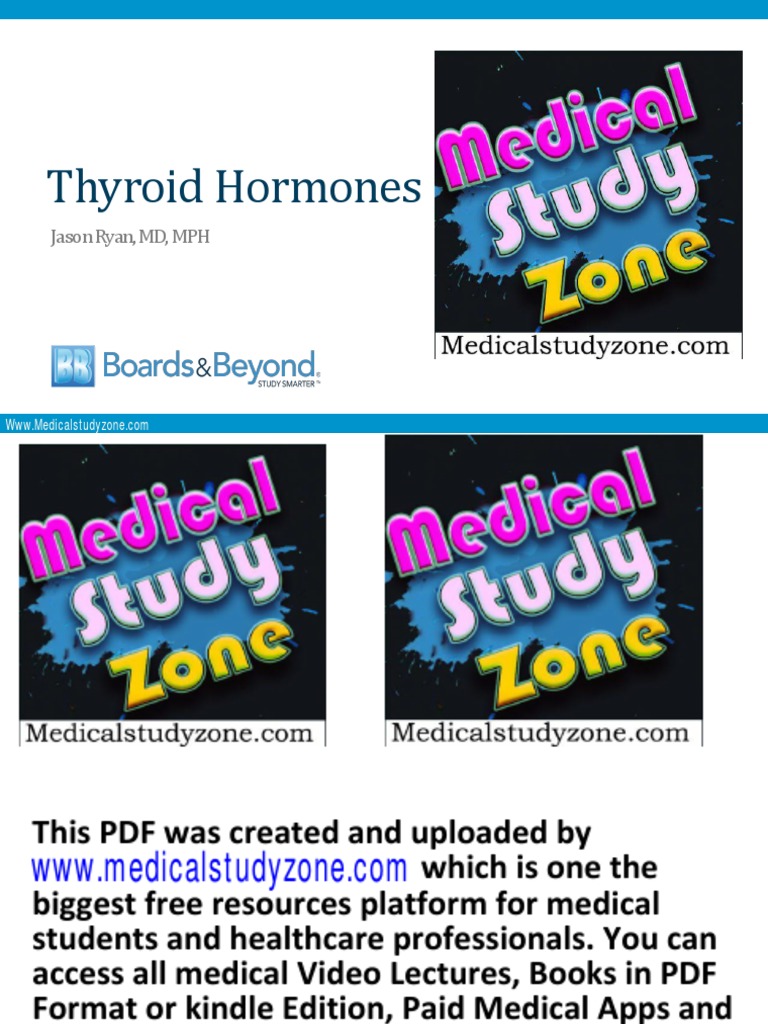 Endocrinology Slides | PDF | Hyperthyroidism | Hypothyroidism