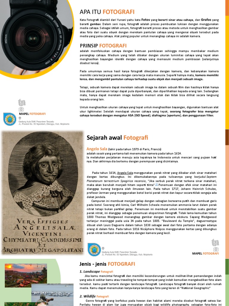 Materi Dasar Fotografi 2 | PDF