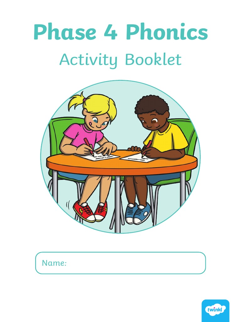 EYFS Phase 4 Phonics Activity Booklet | PDF | Phonics | Cognitive Science