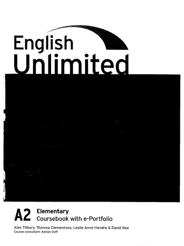 English Unlimited Elementary Coursebook | PDF