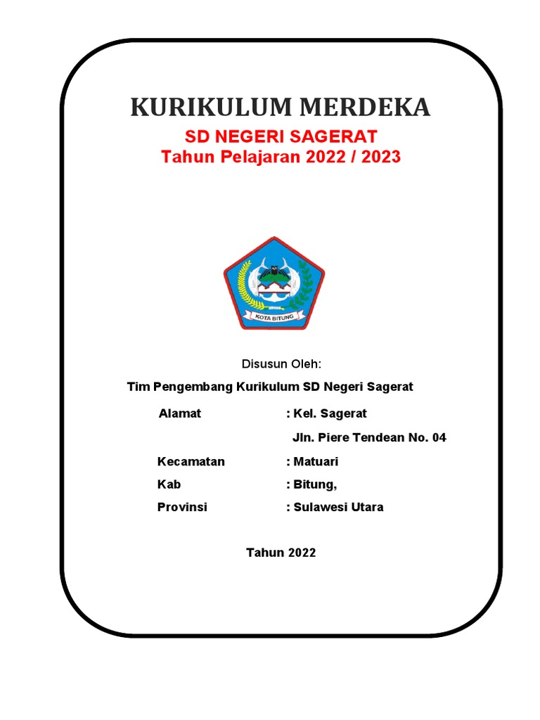 Kurikulum Merdeka SD Negeri Sagerat | PDF