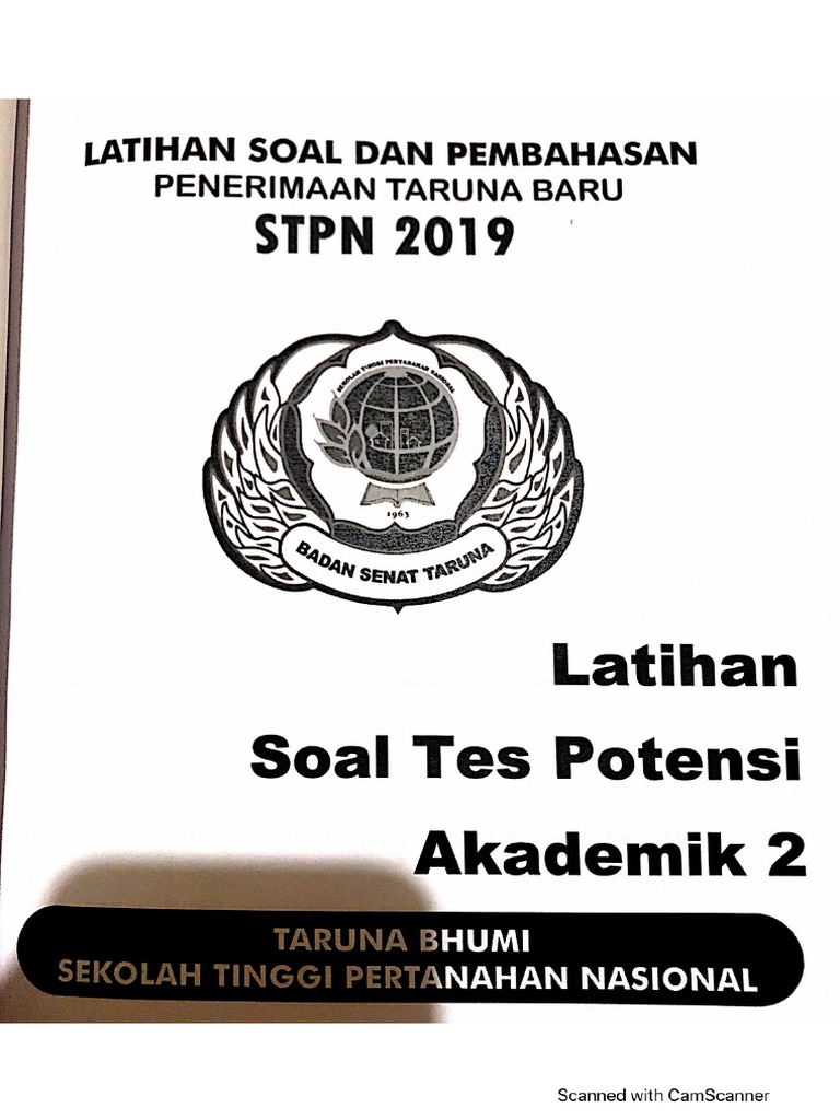 Latihan Soal TPA STPN 2019 - 20200424204744 | PDF