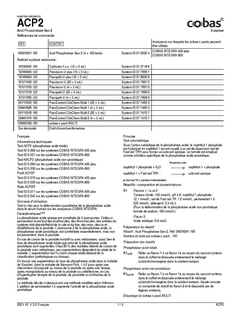 ACP2 | PDF | Cancer de la prostate | Prostate