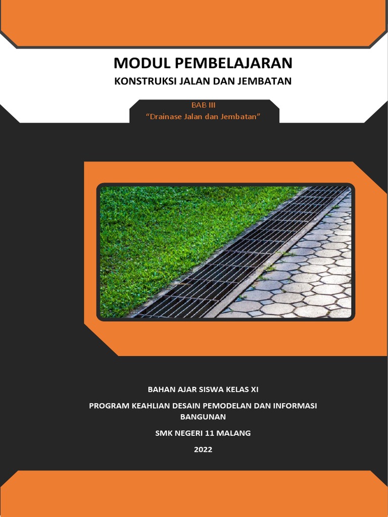 Modul KJJ - Drainase Jalan Dan Jembatan | PDF
