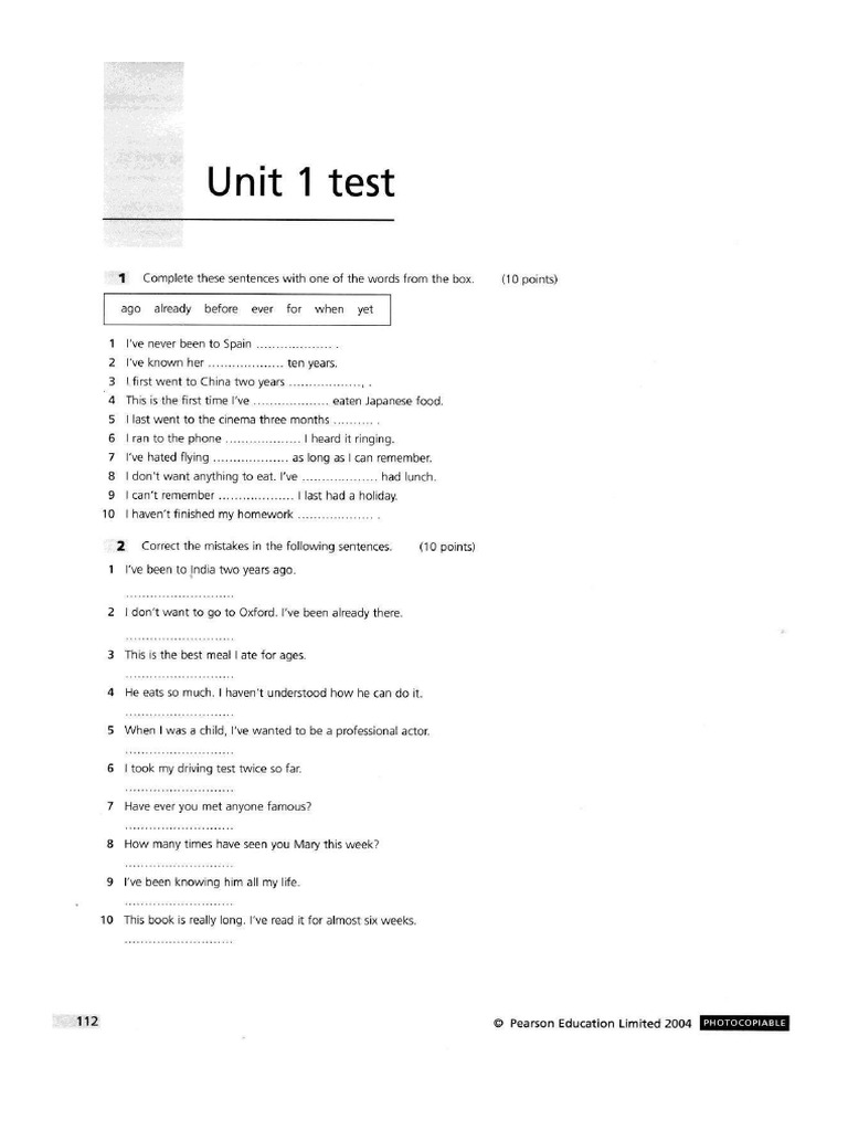 Gold Unit 1test | PDF