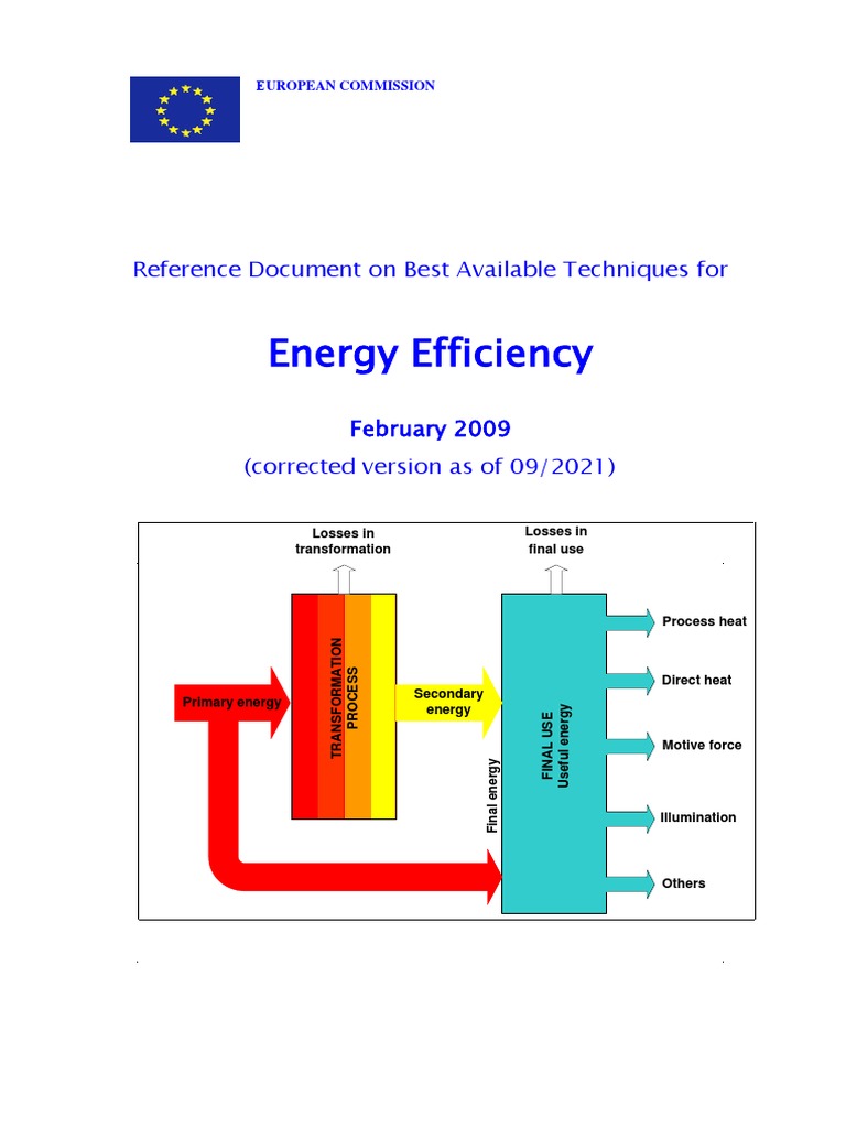 BAT Ref Energy Efficiency 2021 | PDF