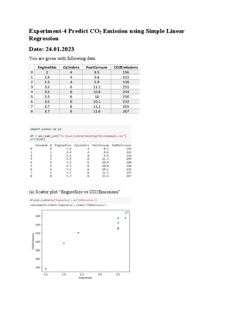Machine Learning Experiment 4 | PDF