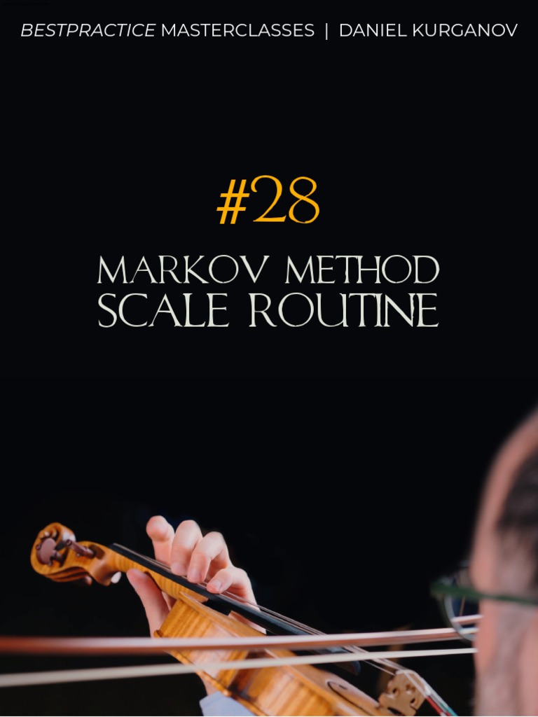 Markov Method Scale Routine Guide | PDF