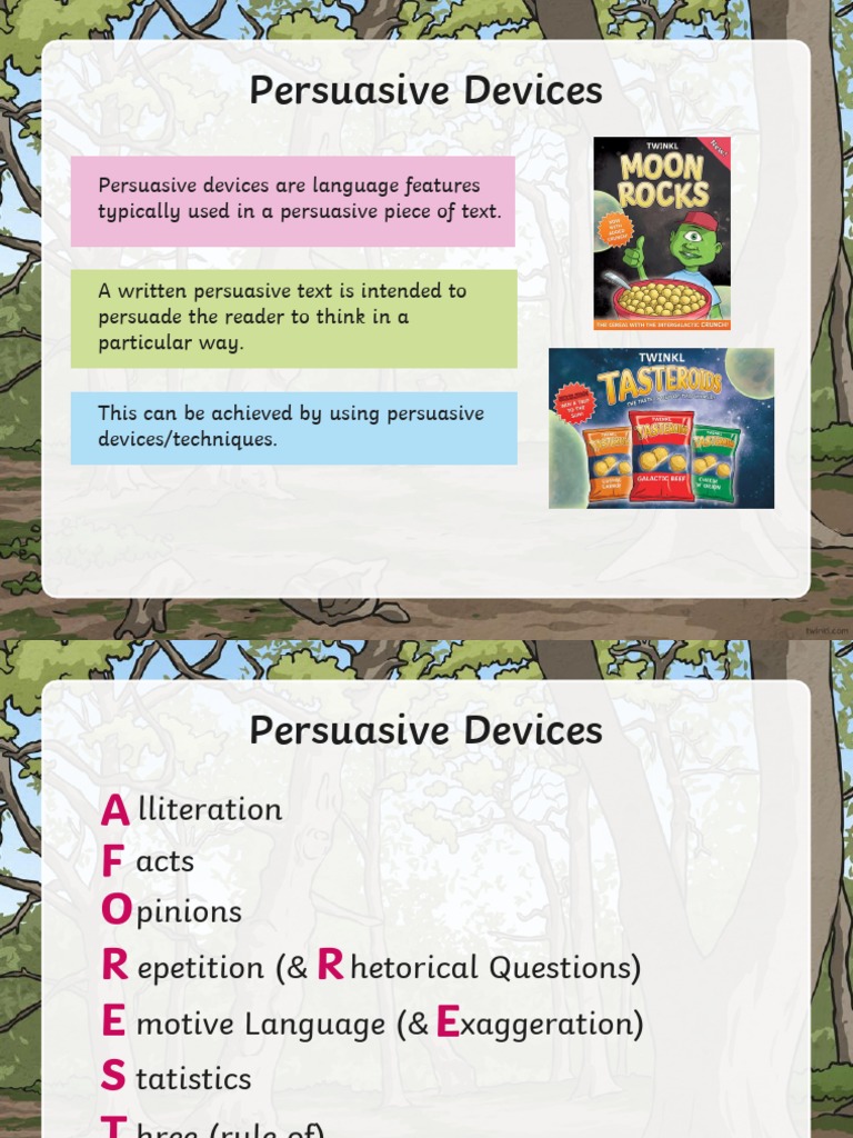 Persuasive Devices | PDF