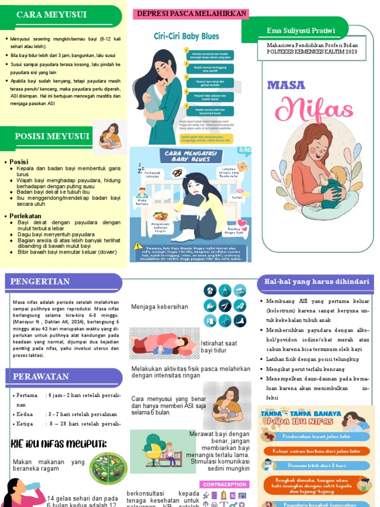 Leaflet Nifas | PDF