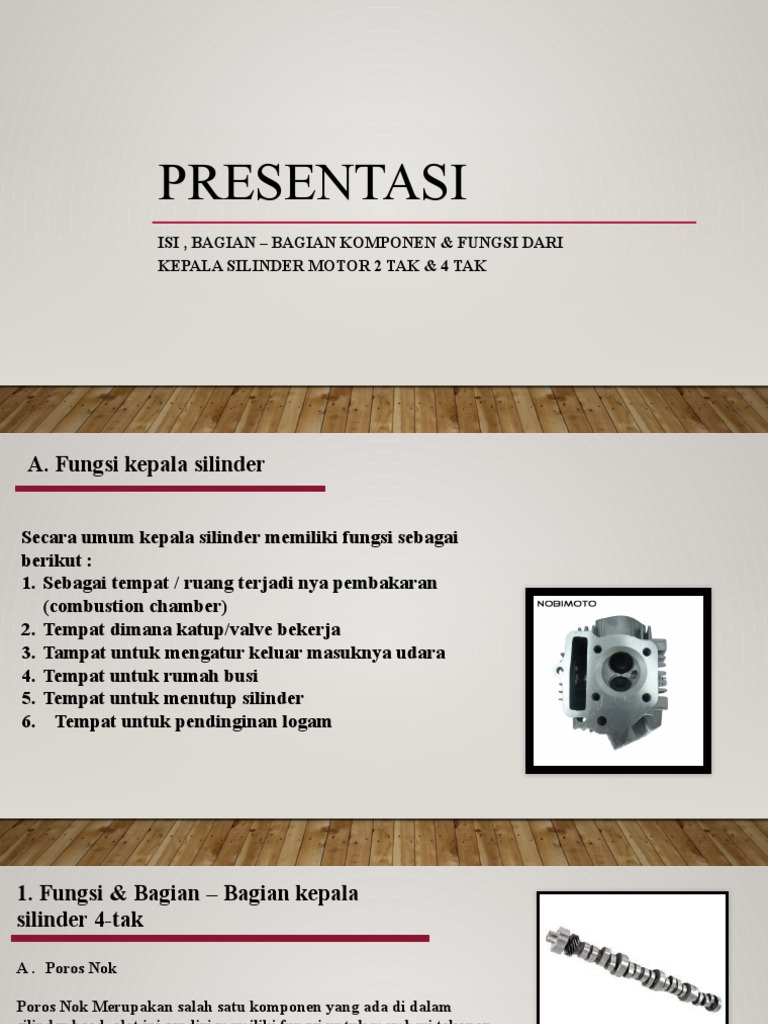 Presentasi Kepala Silinder (WLD) | PDF