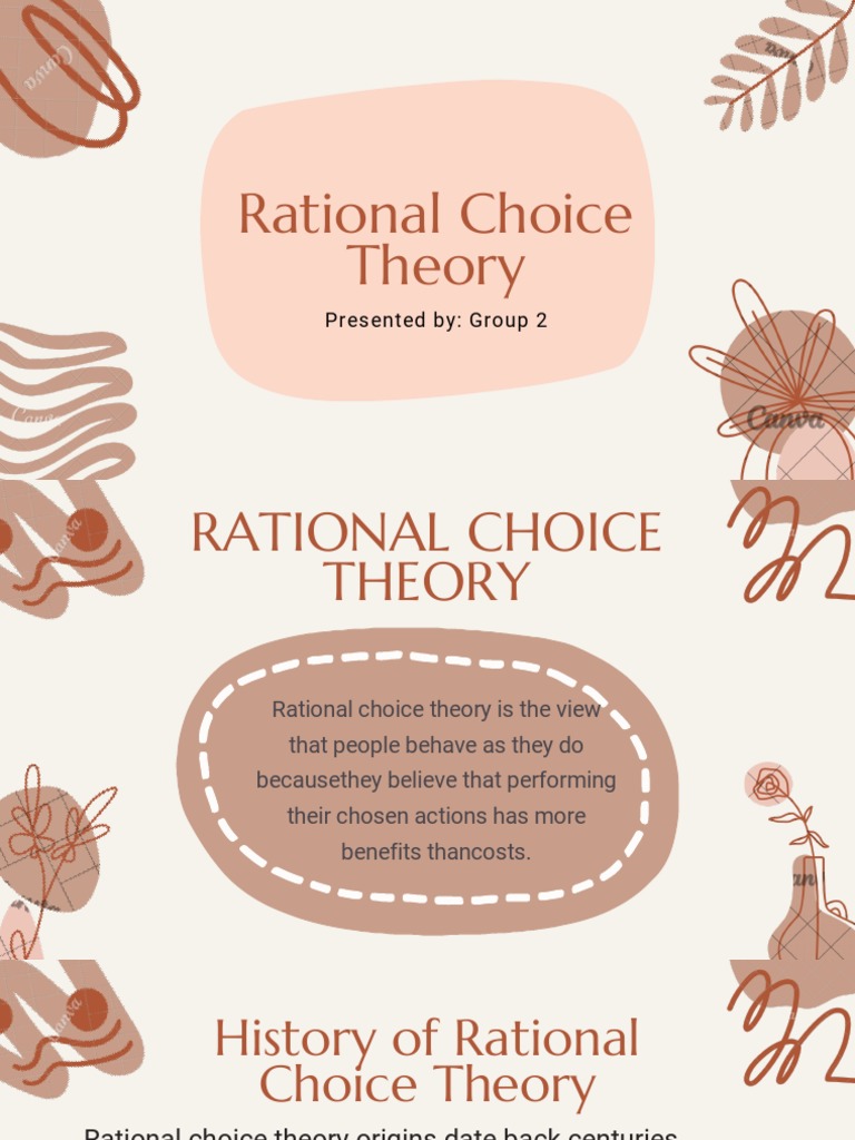 DISS - Rational Choice Theory | PDF