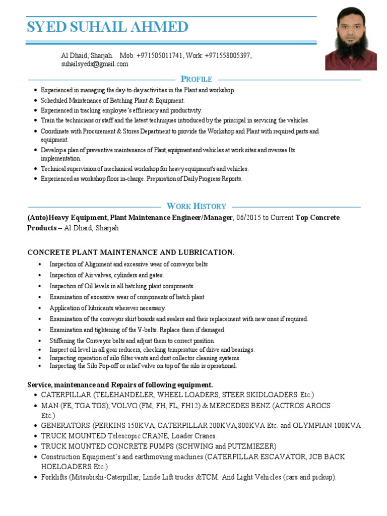 Plant Maintenance Manager | PDF