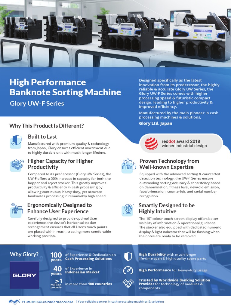 Brochure Product Glory-UW-F-Series 2020 | PDF