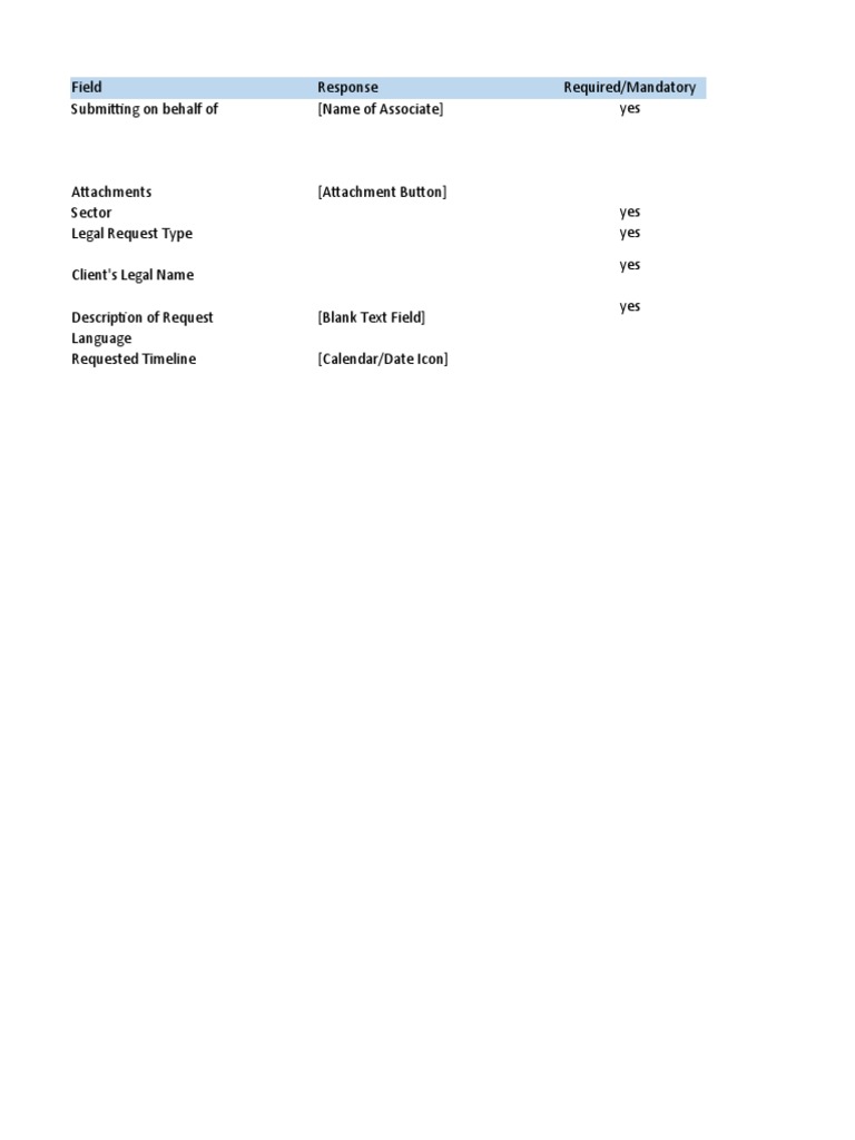 Legal Intake Form | PDF | Law