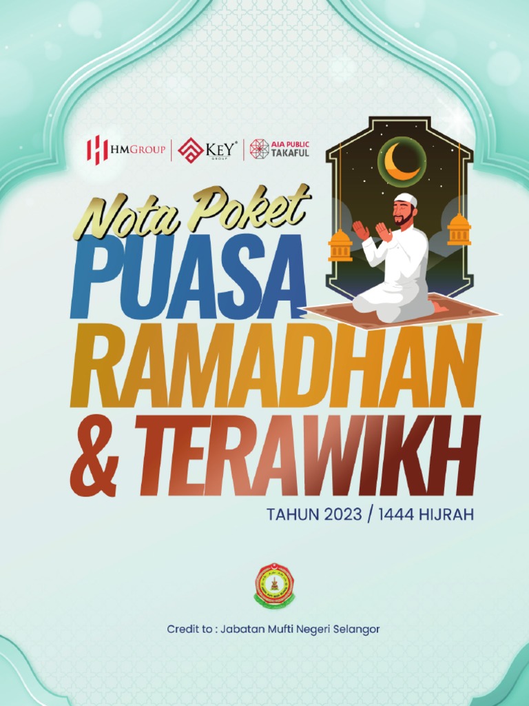 Nota Poket Ramadan 2023 | PDF