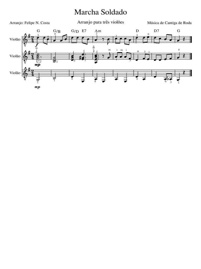 Marcha Soldado | PDF