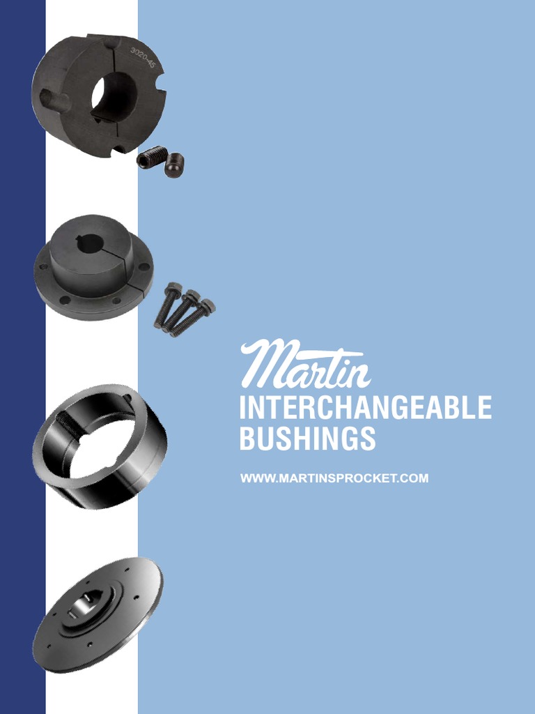 Martin Taper Bushing Catalog Overview | PDF