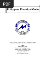 Philippine Elctrical Code | PDF | Fuse (Electrical) | Electrical Wiring