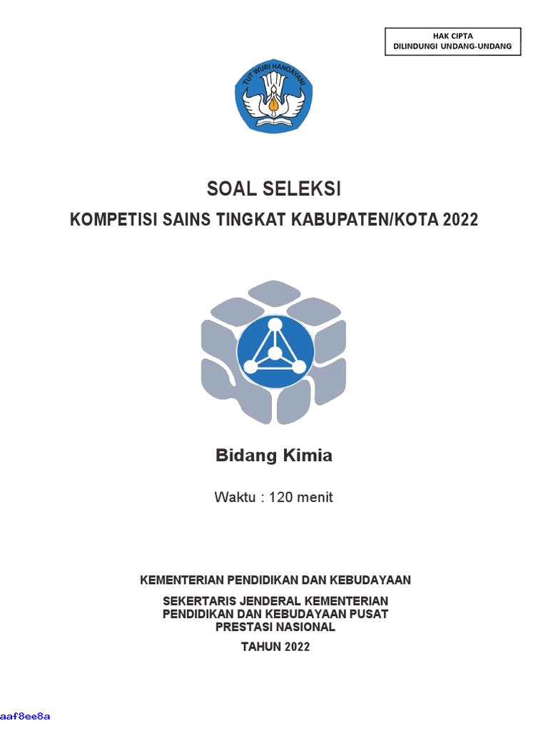 Osk Kimia 2022 | PDF