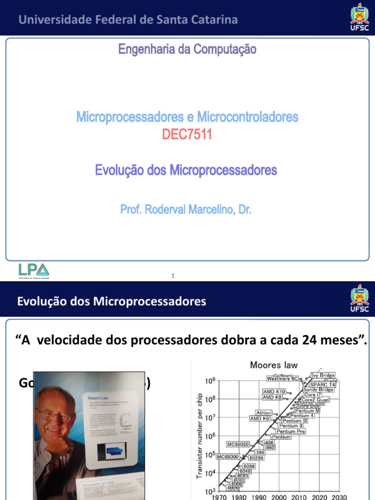 1 Dec 7511 1 0 Evolução Dos Microprocessadores Pdf