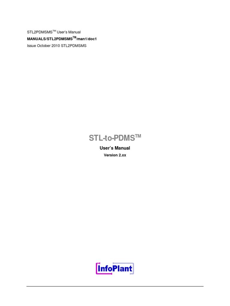 STL2PDMS | PDF | Microsoft Windows | Computer Network