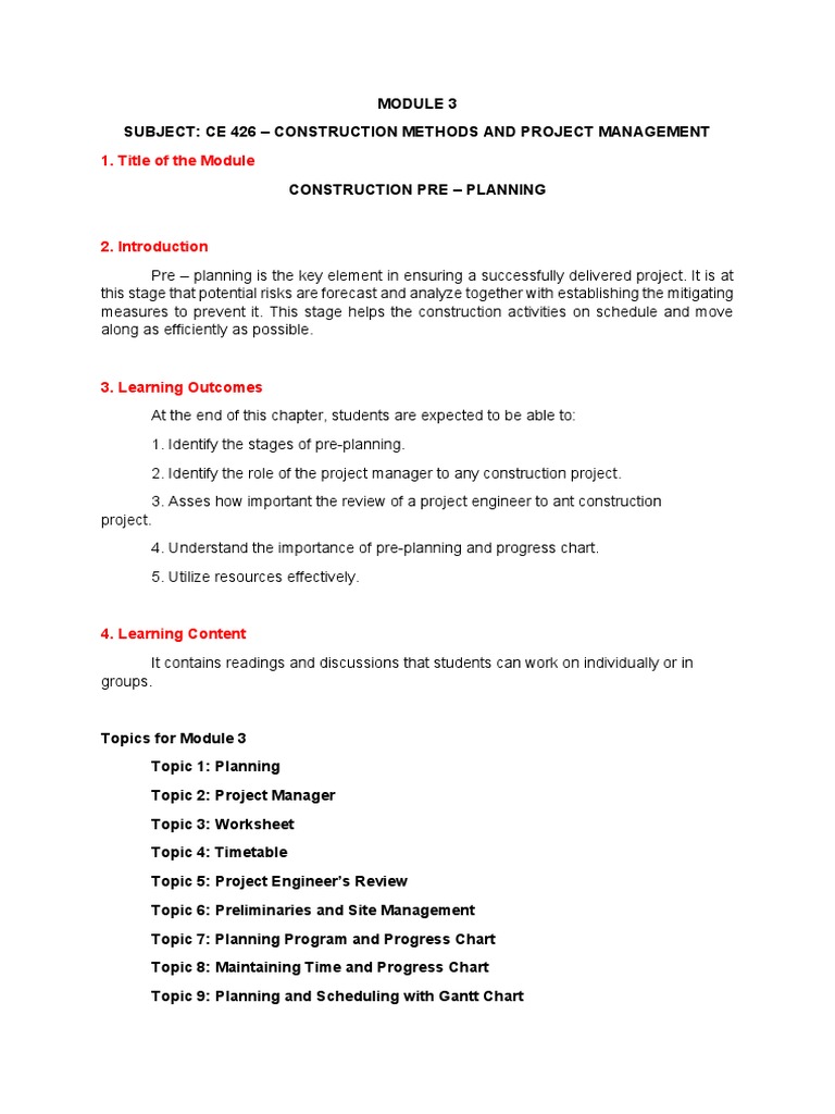 Module 3 - CMPM | PDF