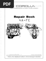 4AFE - 4AGE 16v Service Manual | PDF