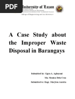 Improper Waste Disposal | PDF | Waste | Waste Management