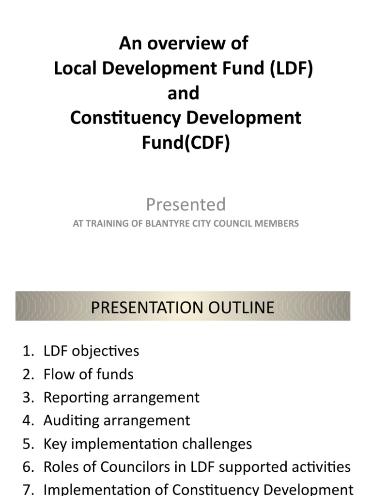 LDF & Cdf-Overview 02222 | PDF