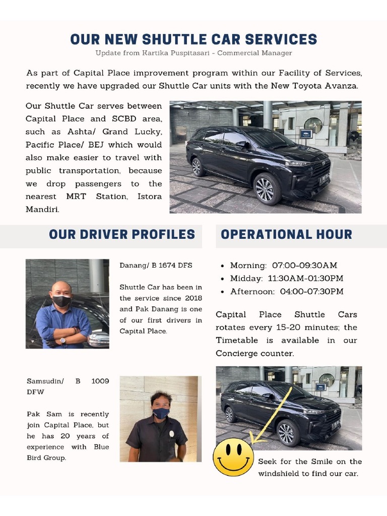 Capital Place Shuttle Car Service 1 | PDF