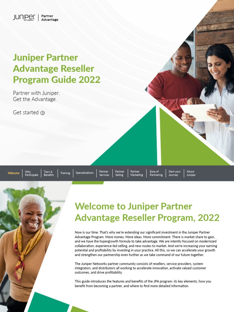 Juniper Partner Advantage Guide 2022 | PDF