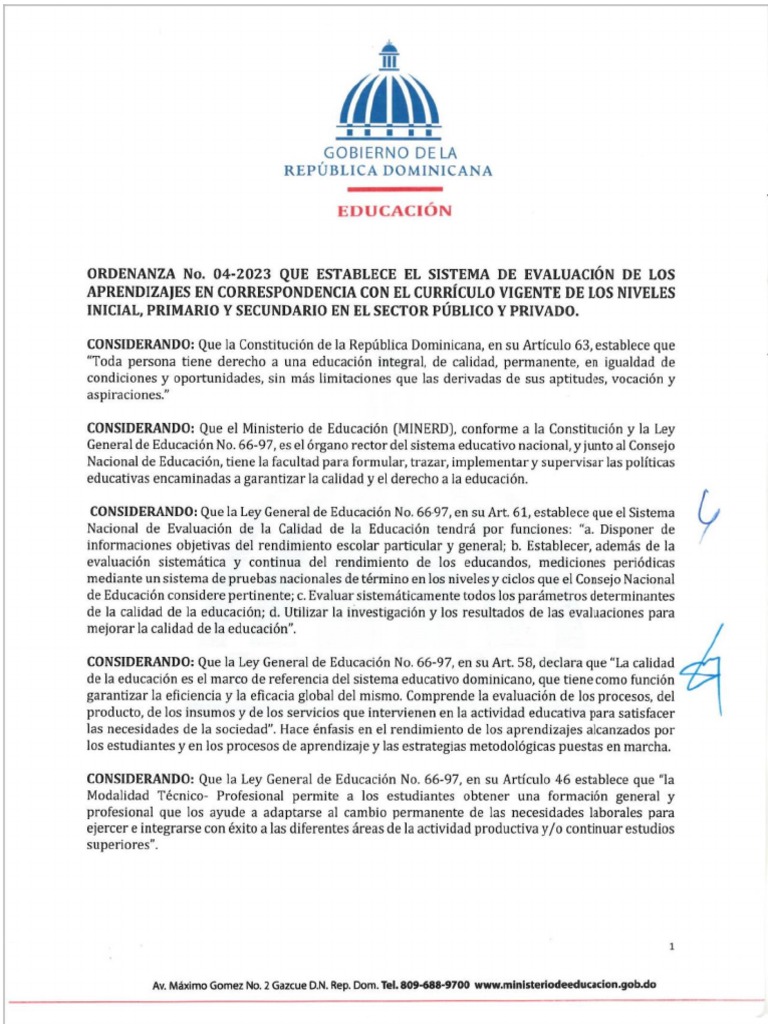 ORDENANZA No. 04-2023 | PDF