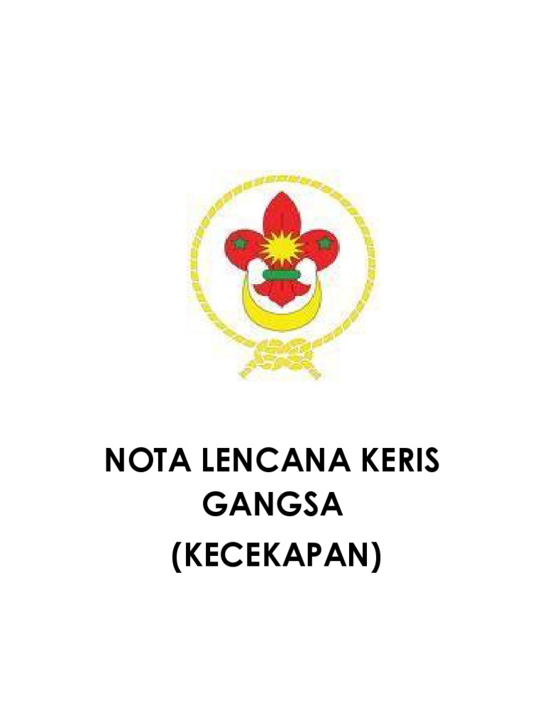 Panduan Lencana Keris Gangsa Pengakap | PDF
