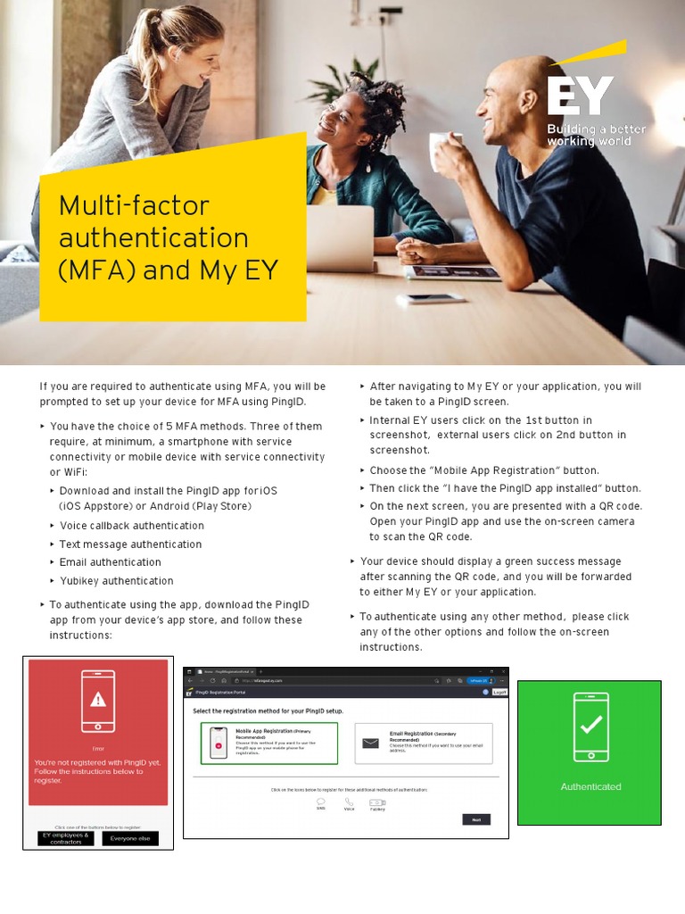 MyEY MFA Document | PDF