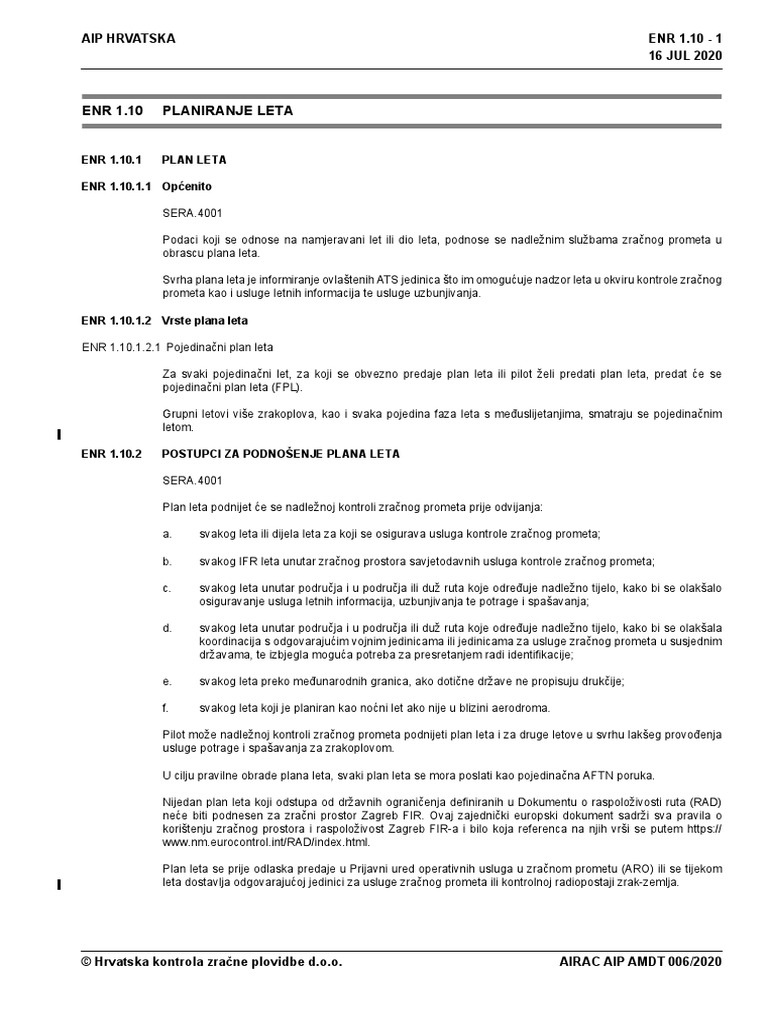 LD ENR 1 10 HR | PDF