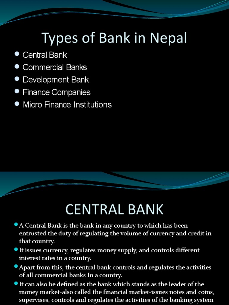 Types of Bank in Nepal | PDF | Trade | Economies