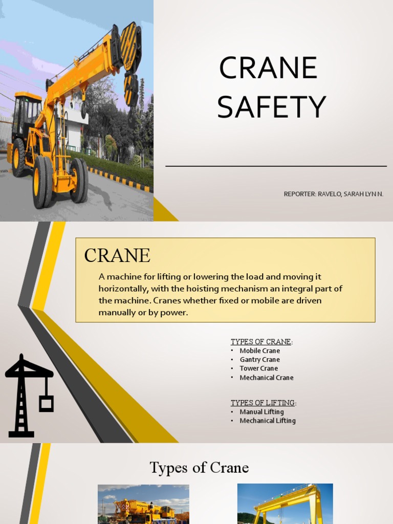 Crane Safety Guidelines and Hazards | PDF