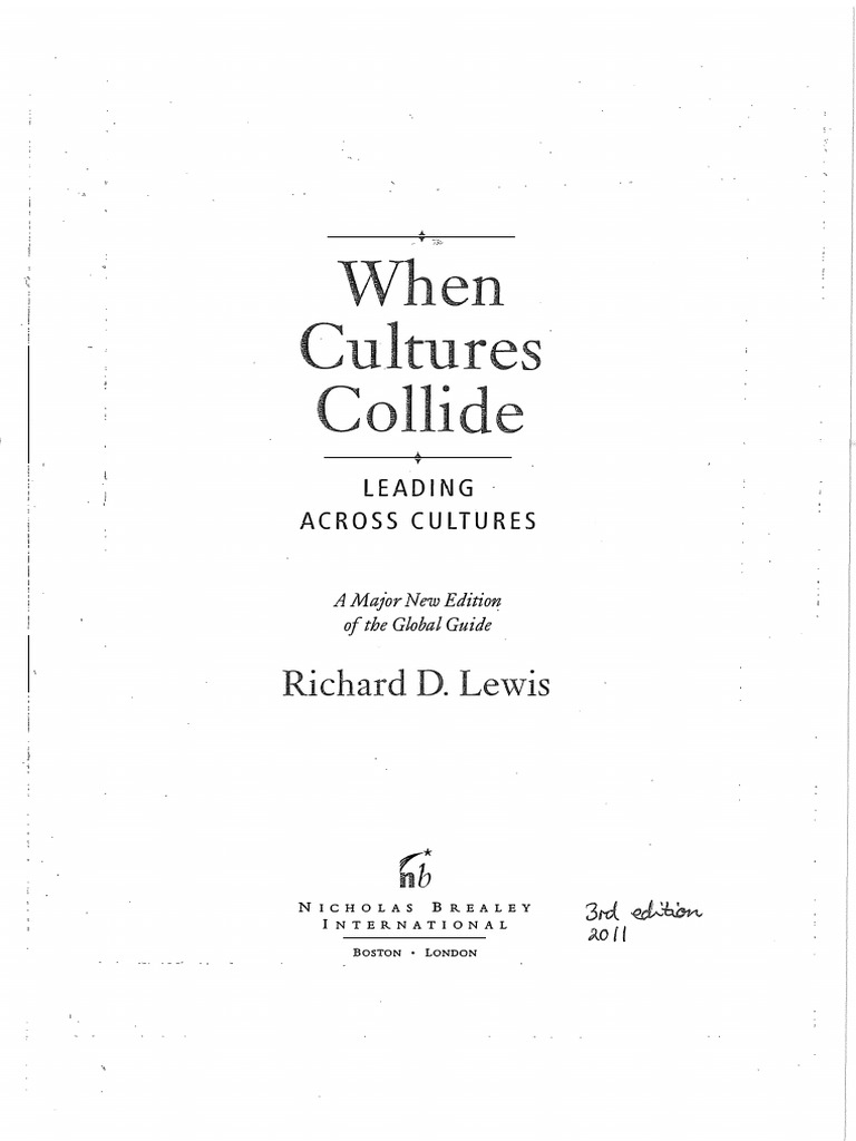 When Cultures Collide | PDF