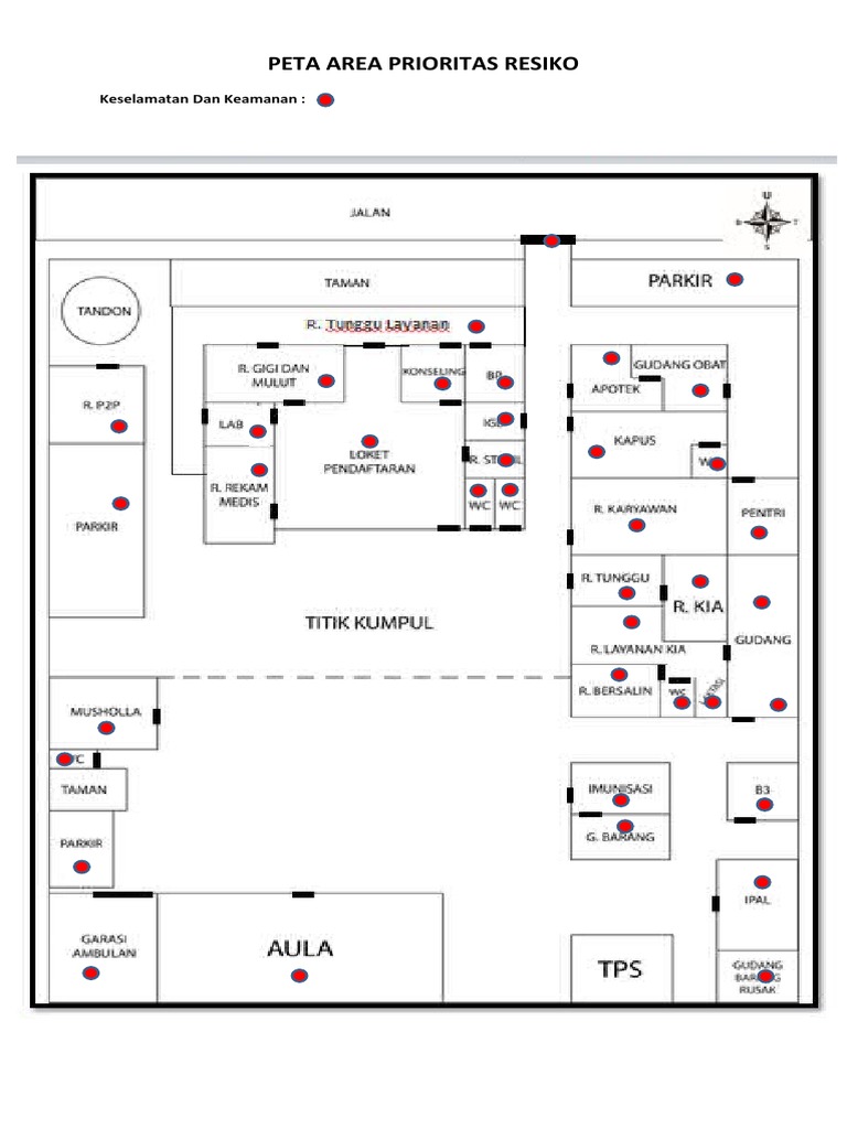 1.4.1c Denah MFK, Map Wilayah | PDF