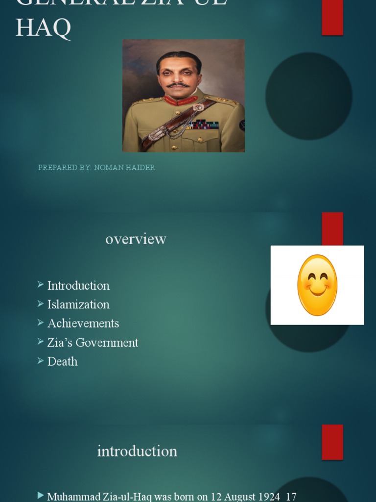 General Zia-Ul-Haq | PDF