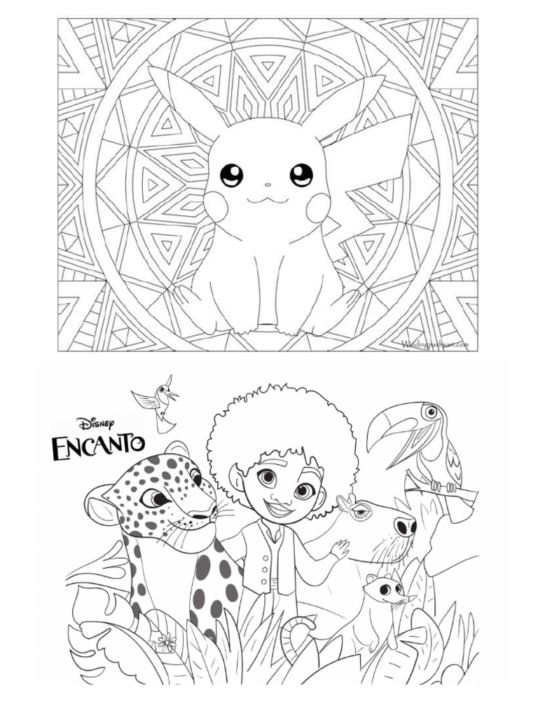Dibujos para Colorear | PDF