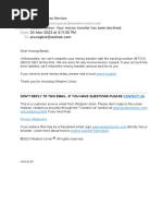 CRDB Bank Funds Transfer Request Form | PDF | Payments | Cheque